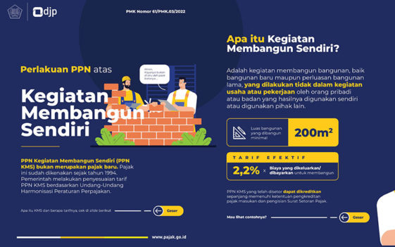 Penyesuaian PPN Atas Kegiatan Membangun Sendiri - PAJAK.COM