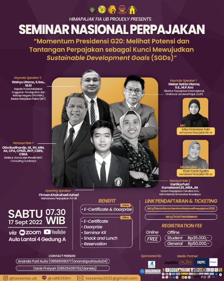 Menilik Potensi G20, Ikuti Seminar Perpajakan Nasional - PAJAK.COM Menilik Potensi G20, Ikuti Seminar Perpajakan Nasional - PAJAK.COM
