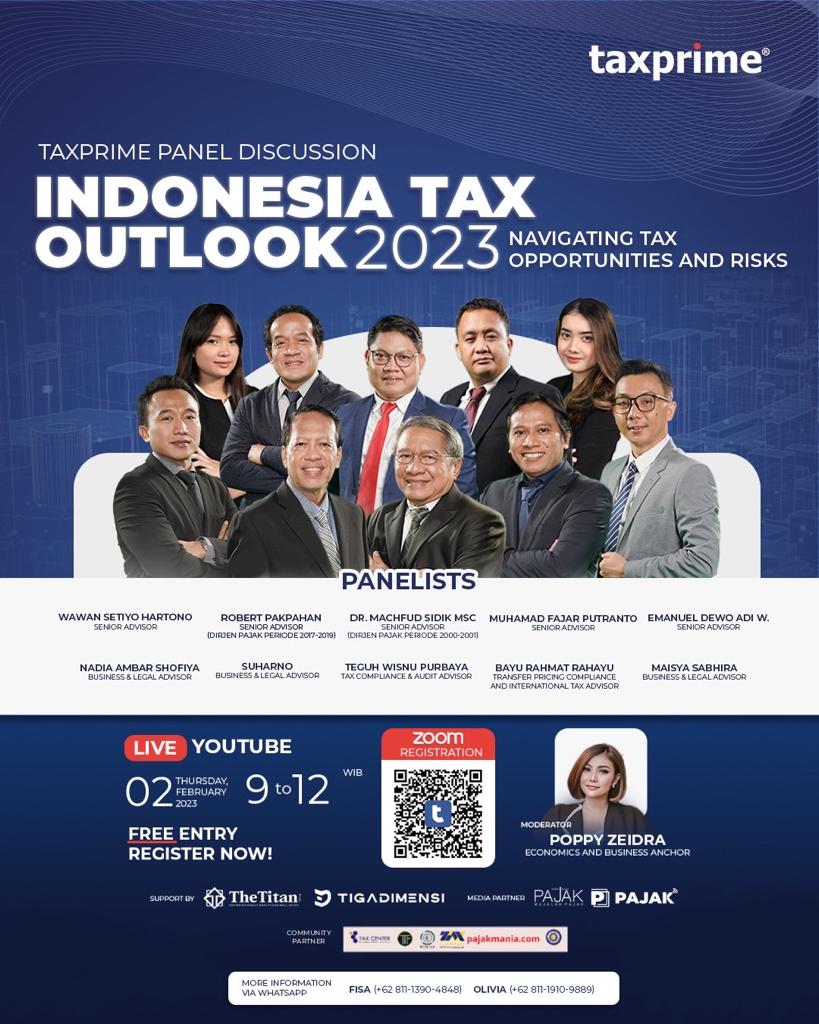Taxprime Panel Discussion - Indonesia Tax Outlook 2023 - PAJAK.COM