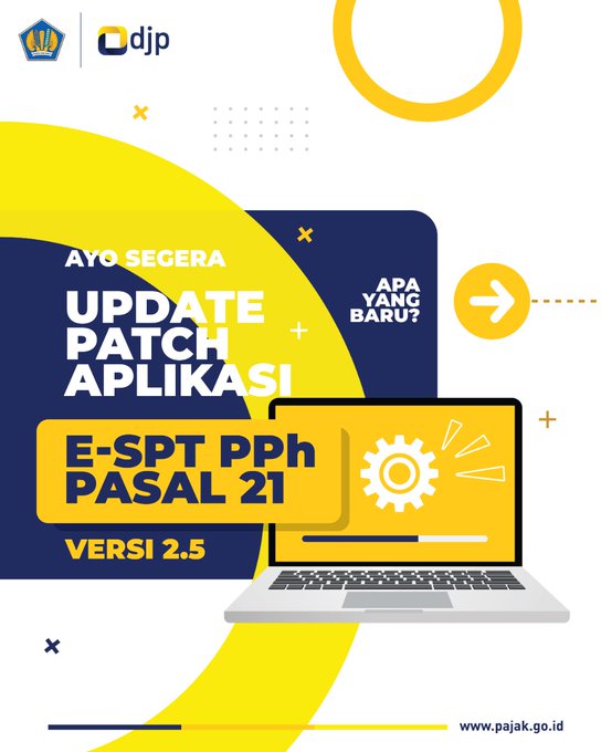 Segera Perbarui Patch Aplikasi e-SPT Masa PPh 21 - PAJAK.COM