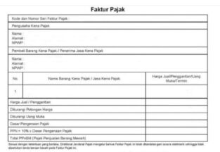 Mekanisme Penggunaan Kode Faktur Pajak 030 - PAJAK.COM