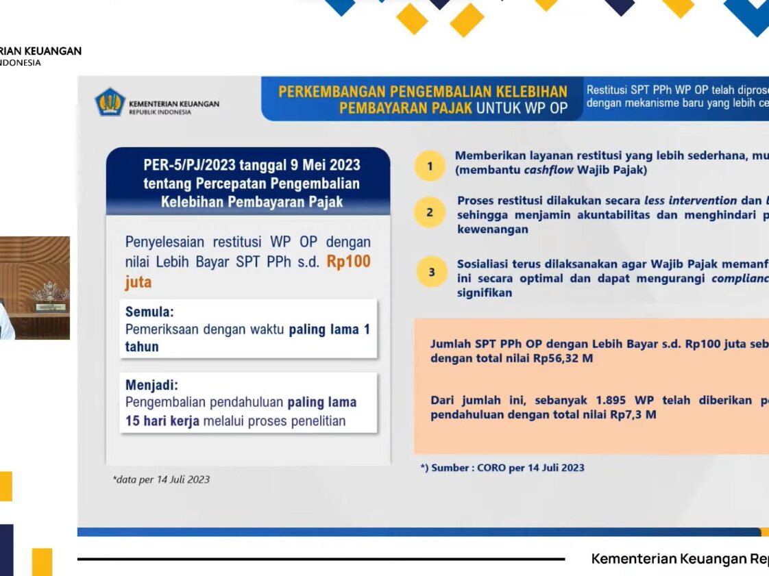Dirjen Pajak: Rasio Kepatuhan Wajib Pajak Terus Meningkat - PAJAK.COM
