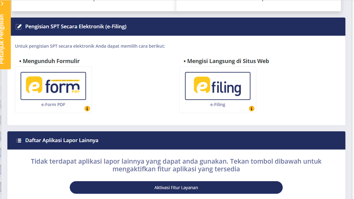 Lapor SPT Tahunan via e-Form, Ini Fitur Barunya - PAJAK.COM