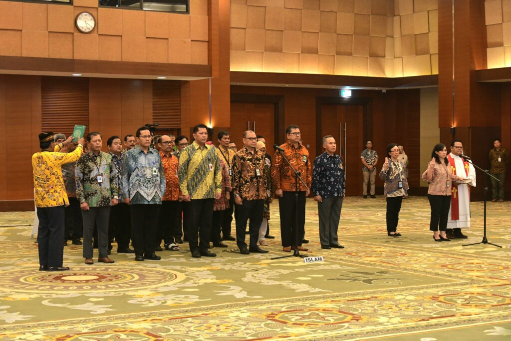 Lantik Pejabat Kemenkeu, Sri Mulyani Pesan untuk Jaga Integritas - PAJAK.COM