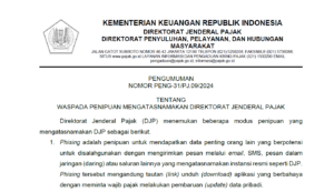 DJP Ungkap Empat Modus Penipuan yang Sasar Wajib Pajak - PAJAK.COM