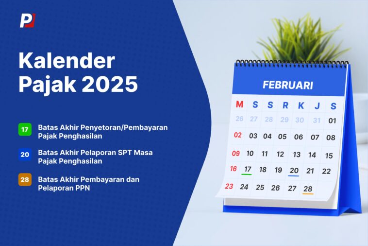 Kalender Pajak Februari 2025: Awasi Tenggat Waktu, Hindari 'Surat Cinta' dari Petugas Pajak ...