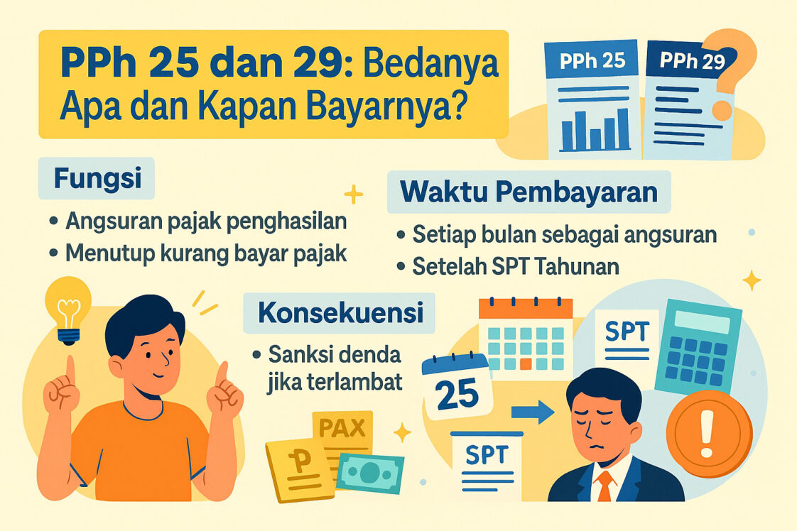 PPh 25 dan 29: Bedanya Apa dan Kapan Bayarnya? - PAJAK.COM