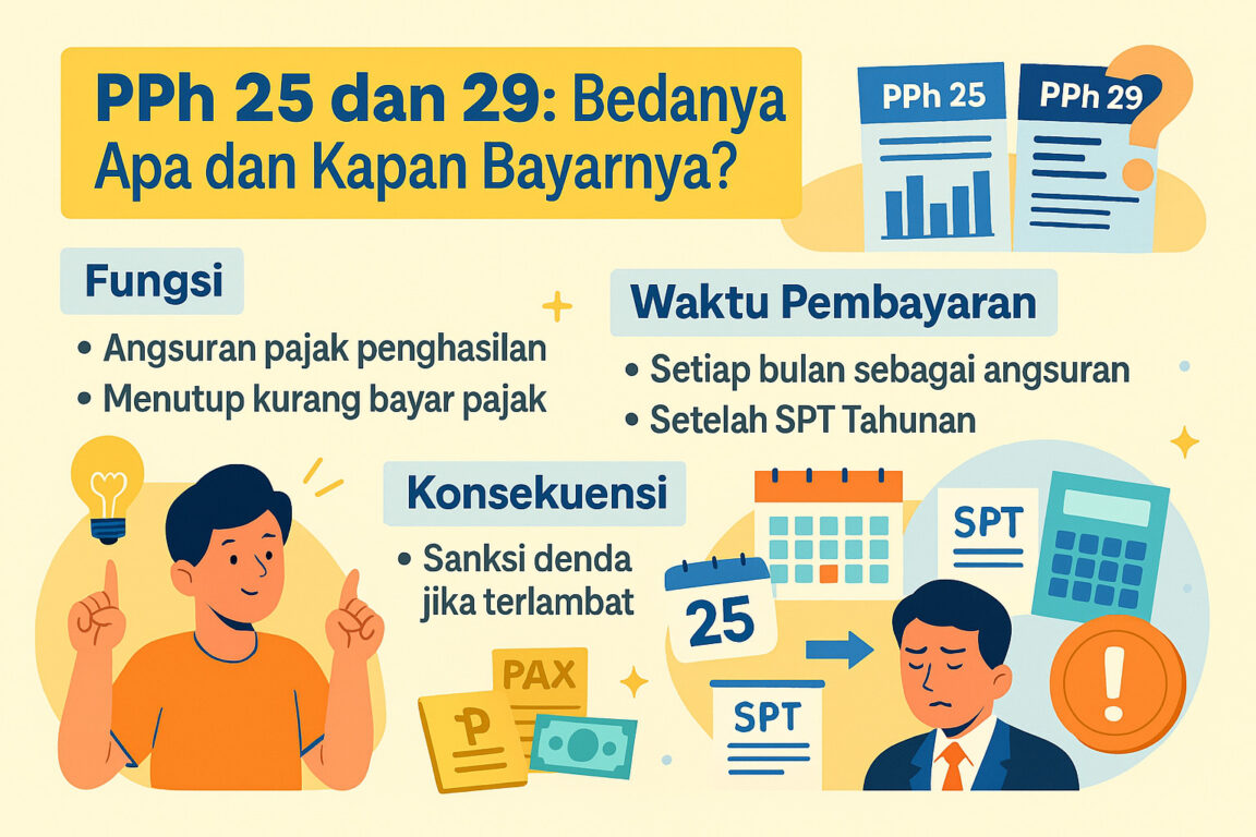 PPh 25 dan 29: Bedanya Apa dan Kapan Bayarnya? - PAJAK.COM