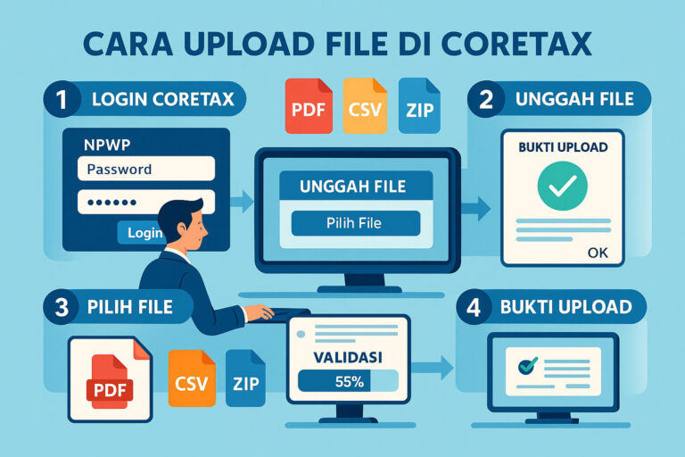 Cara Upload File di Coretax - PAJAK.COM