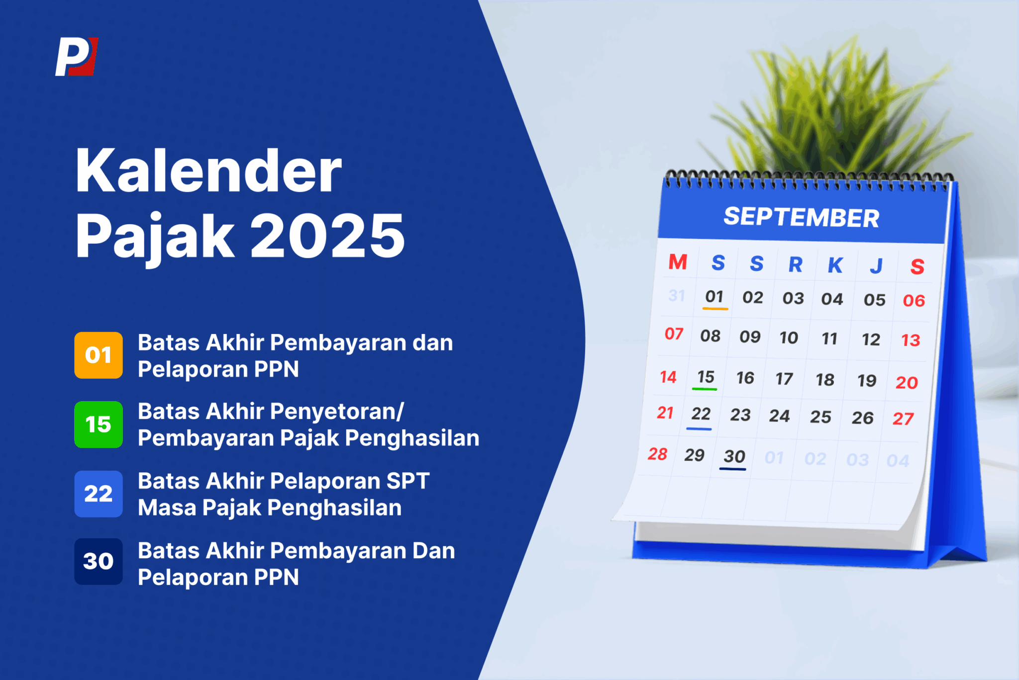 Wajib Tahu! Ini Kalender Pajak September 2025 yang Harus Diperhatikan ...