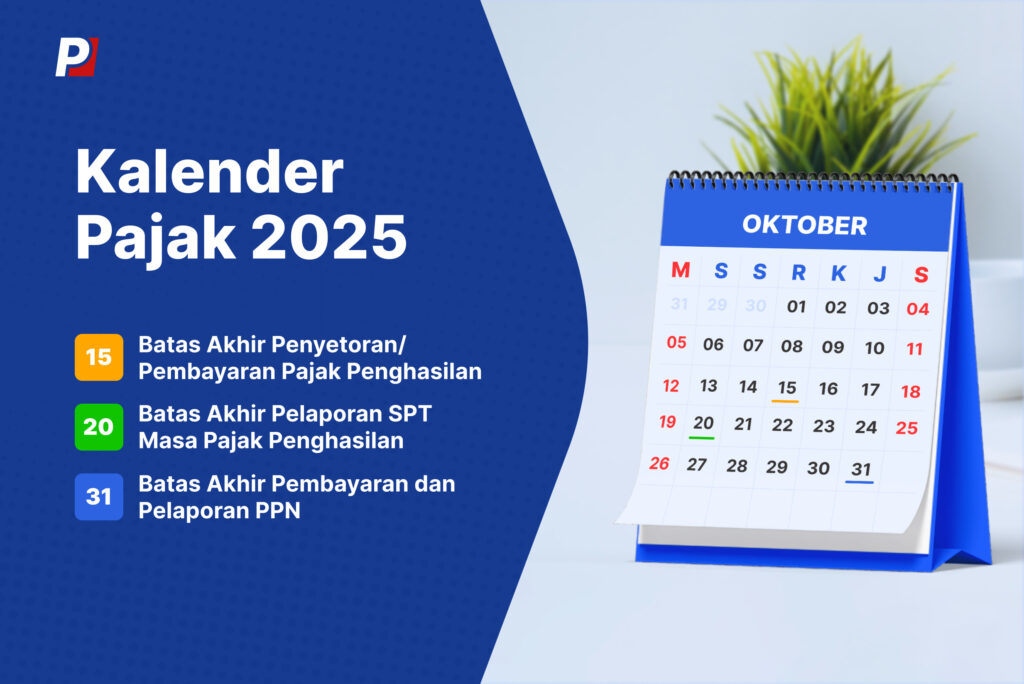 Ini Kalender Pajak Oktober 2025, Catat Tanggal Penting Sebelum ...