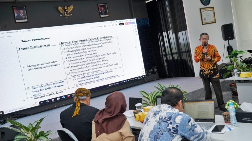 Kanwil DJP Jaksel II dan Guru SMA/SMK Susun Modul Ajar Inklusi ...